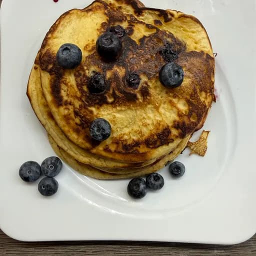 Pancakes mit Heidelbeeren | Rezept